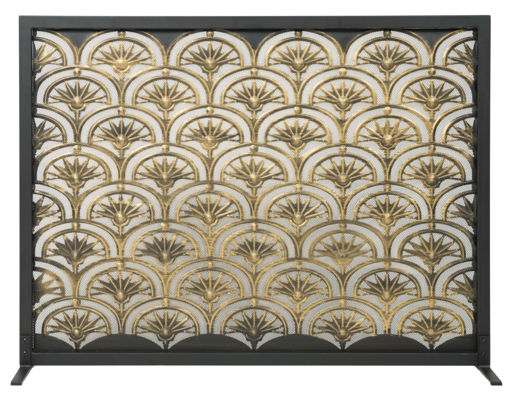 Fireplace Panel Screen, Star Design - Taconic Fireplace and Stone